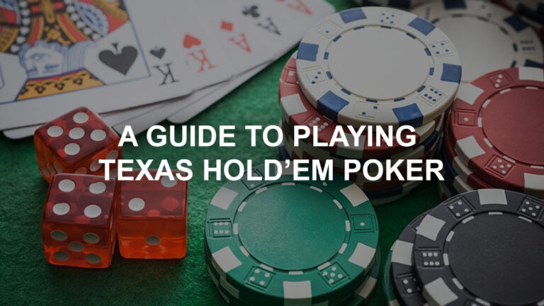 Texas Hold'em Guide - How To Play, Rules, Betting & Strategy